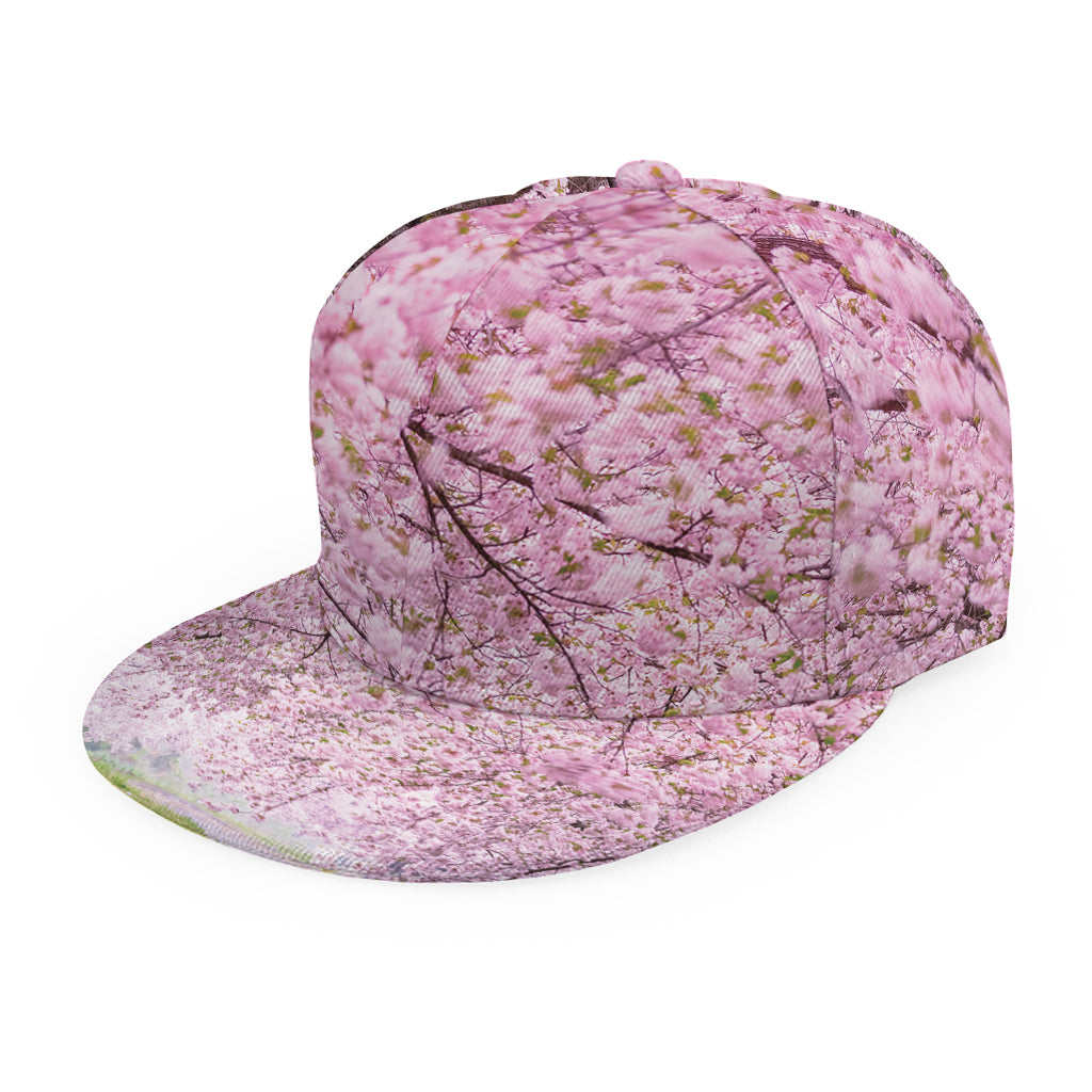 Japanese Cherry Blossom Tree Print Snapback Cap – GearFrost