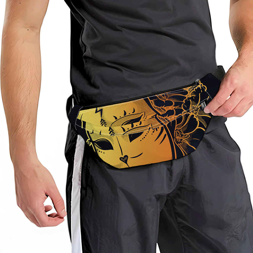 Japanese Fox Mask Print Fanny Pack – GearFrost