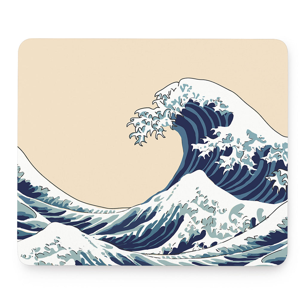 Japanese Ocean Wave Print Mouse Pad – GearFrost