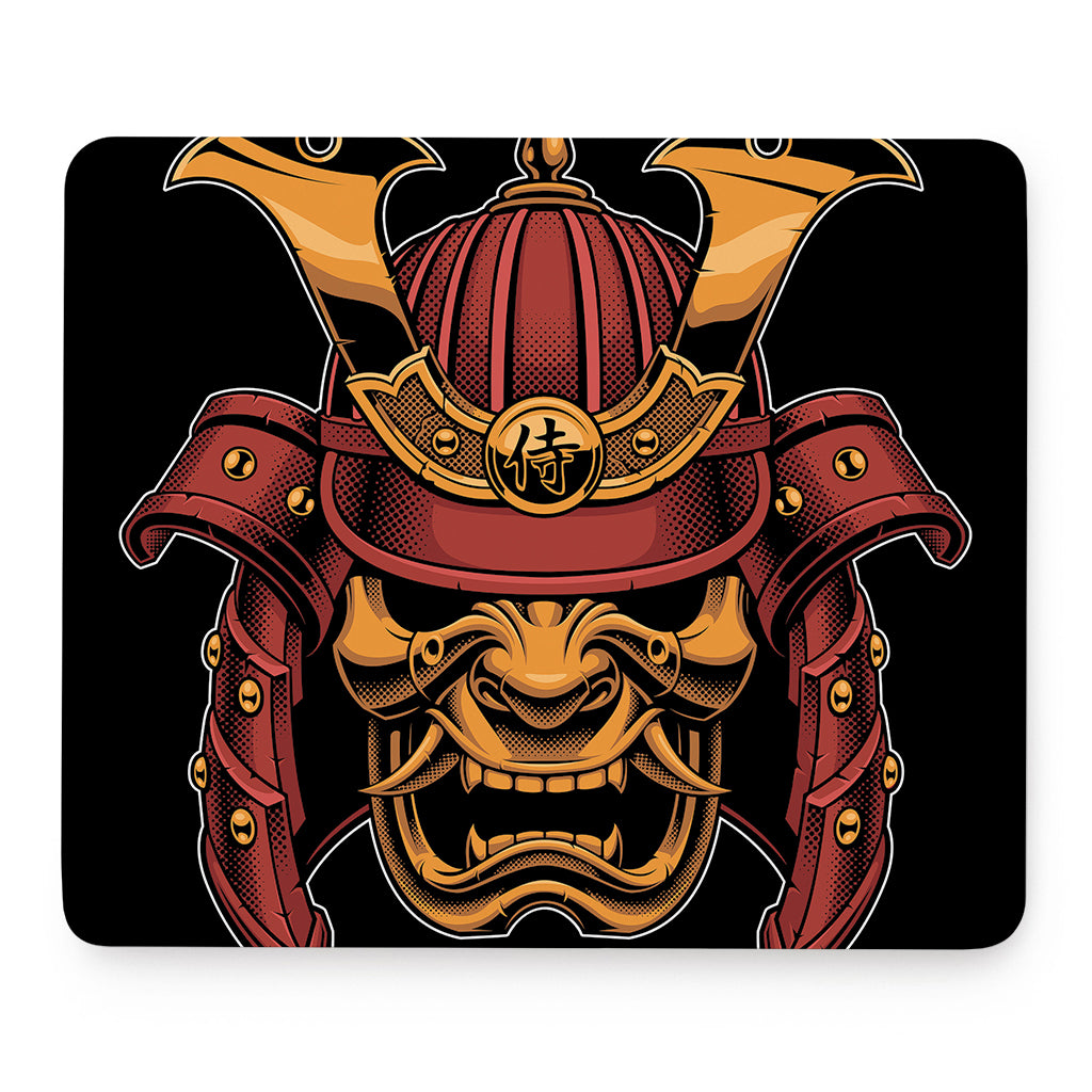Japanese Samurai Warrior Mask Print Mouse Pad – GearFrost