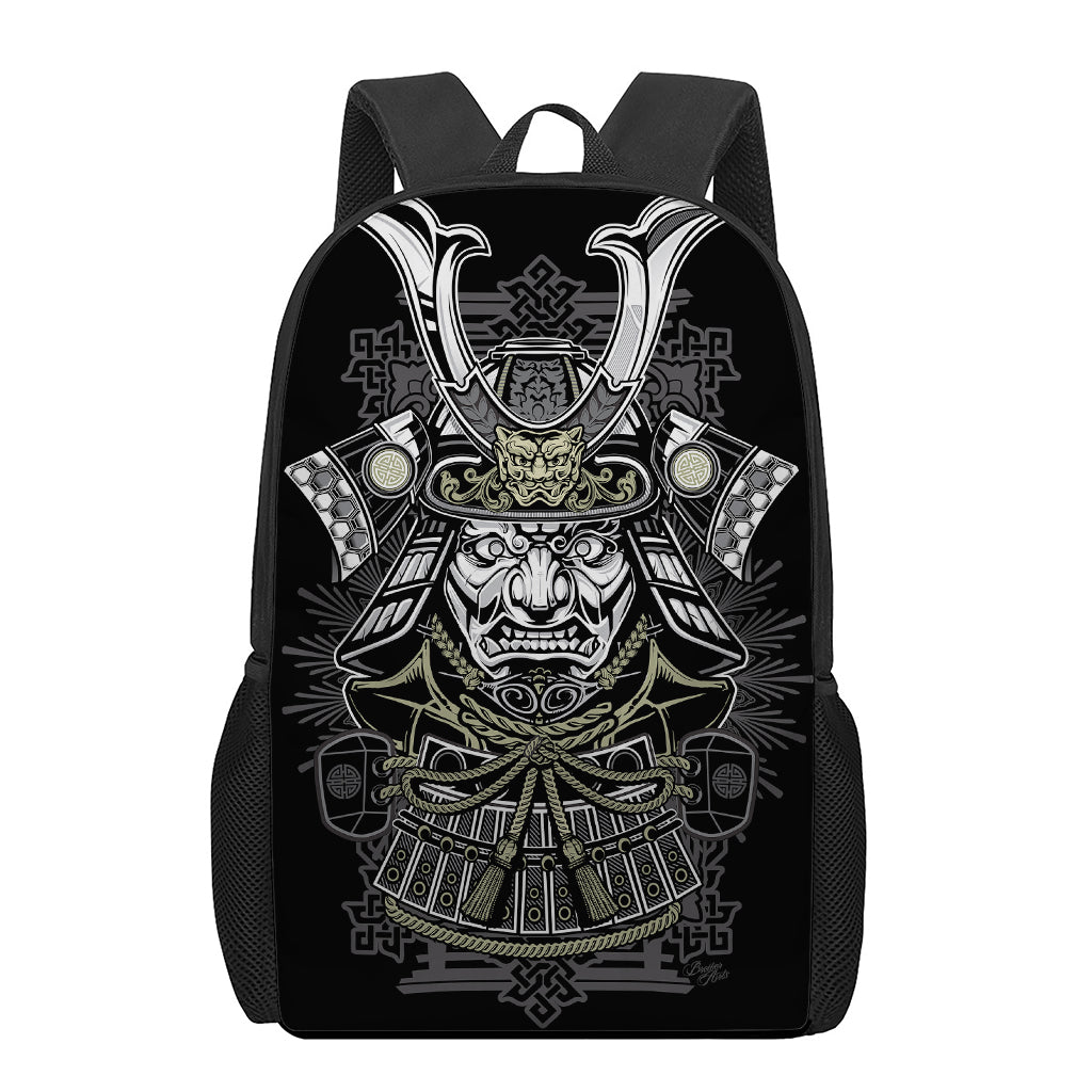 Japanese Samurai Warrior Print 17 Inch Backpack – GearFrost