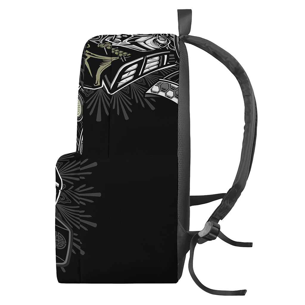 Japanese Samurai Warrior Print Student Backpack – GearFrost