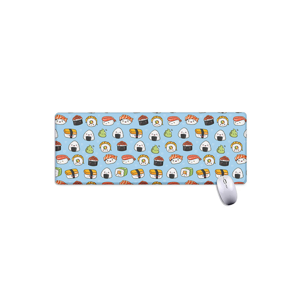 Kawaii Japanese Sushi Pattern Print Extended Mouse Pad – GearFrost