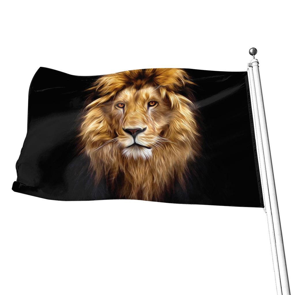Leo Portrait Print Flag – GearFrost