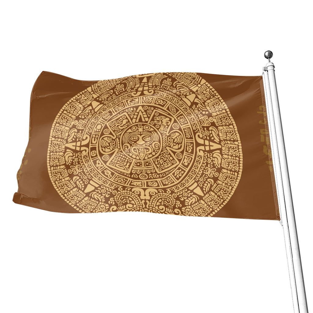 Mayan Calendar Print Flag – GearFrost