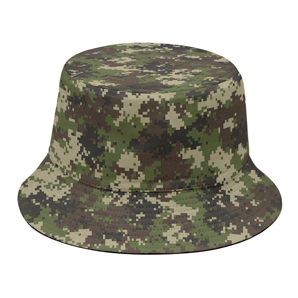 Military Digital Camo Pattern Print Bucket Hat – GearFrost