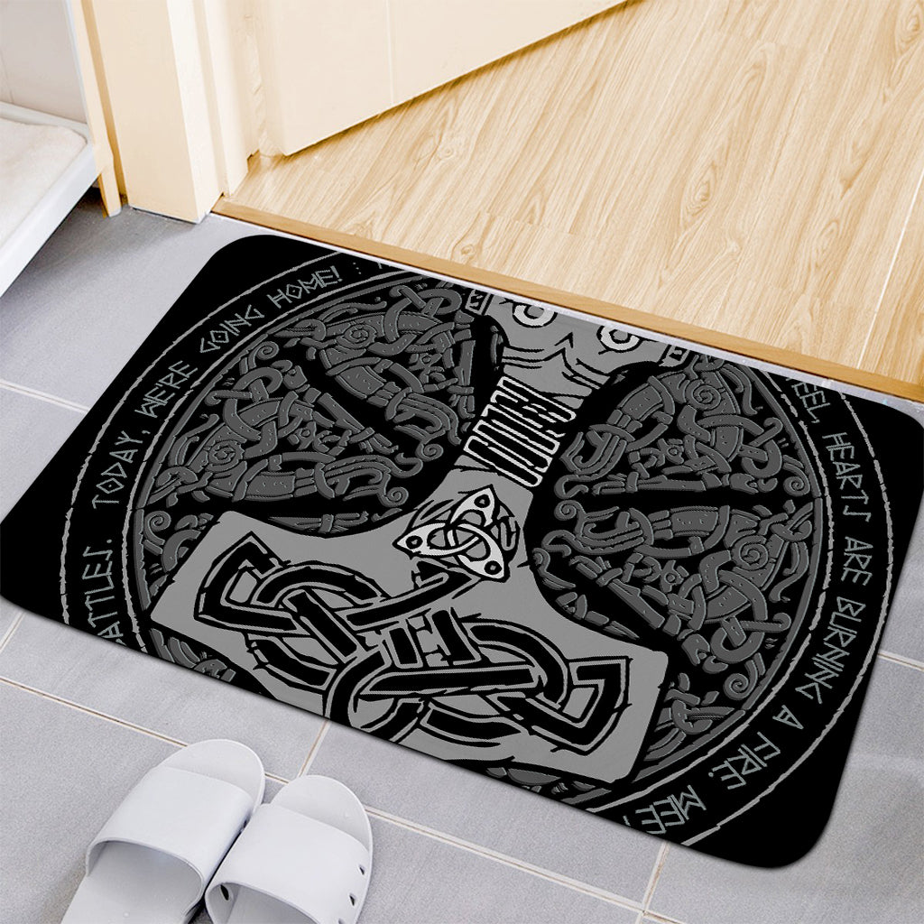 Mjolnir Hammer Of Thor Print Indoor Door Mat – GearFrost