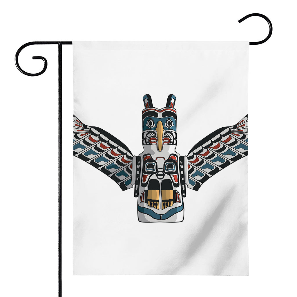 Native American Eagle Totem Print House Flag – GearFrost
