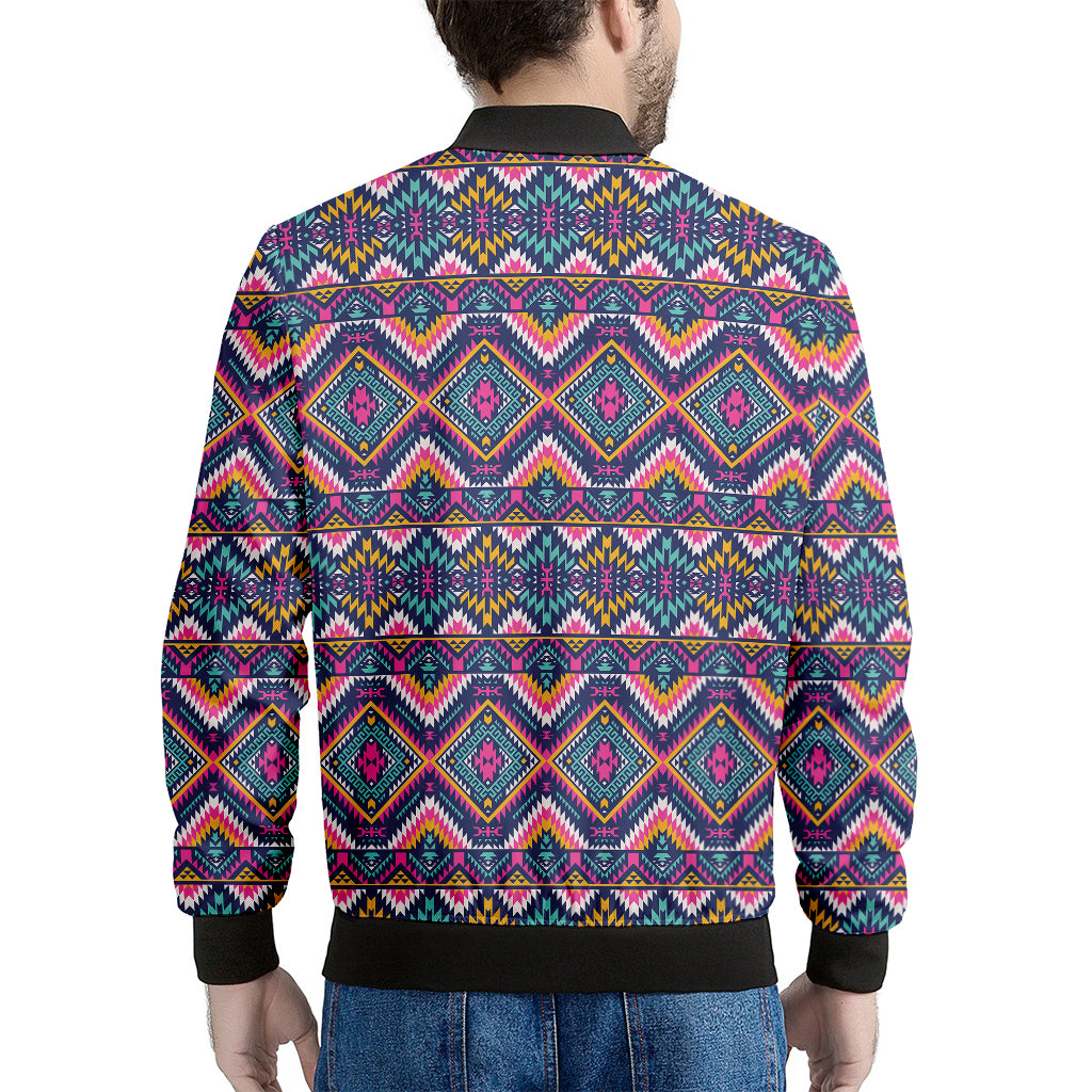 Native American Navajo Tribal Print Men's Bomber Jacket – GearFrost