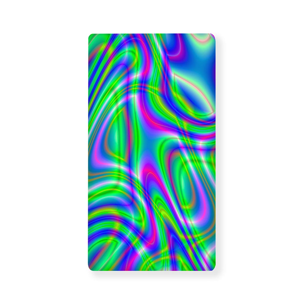 Neon Green Psychedelic Trippy Print Baby Crib Sheet – GearFrost