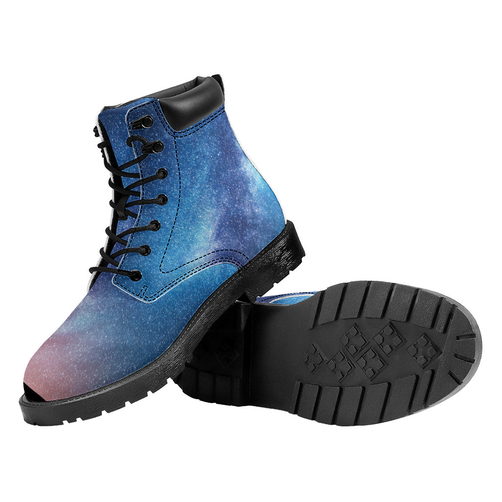 Night Sky Milky Way Print Work Boots – GearFrost