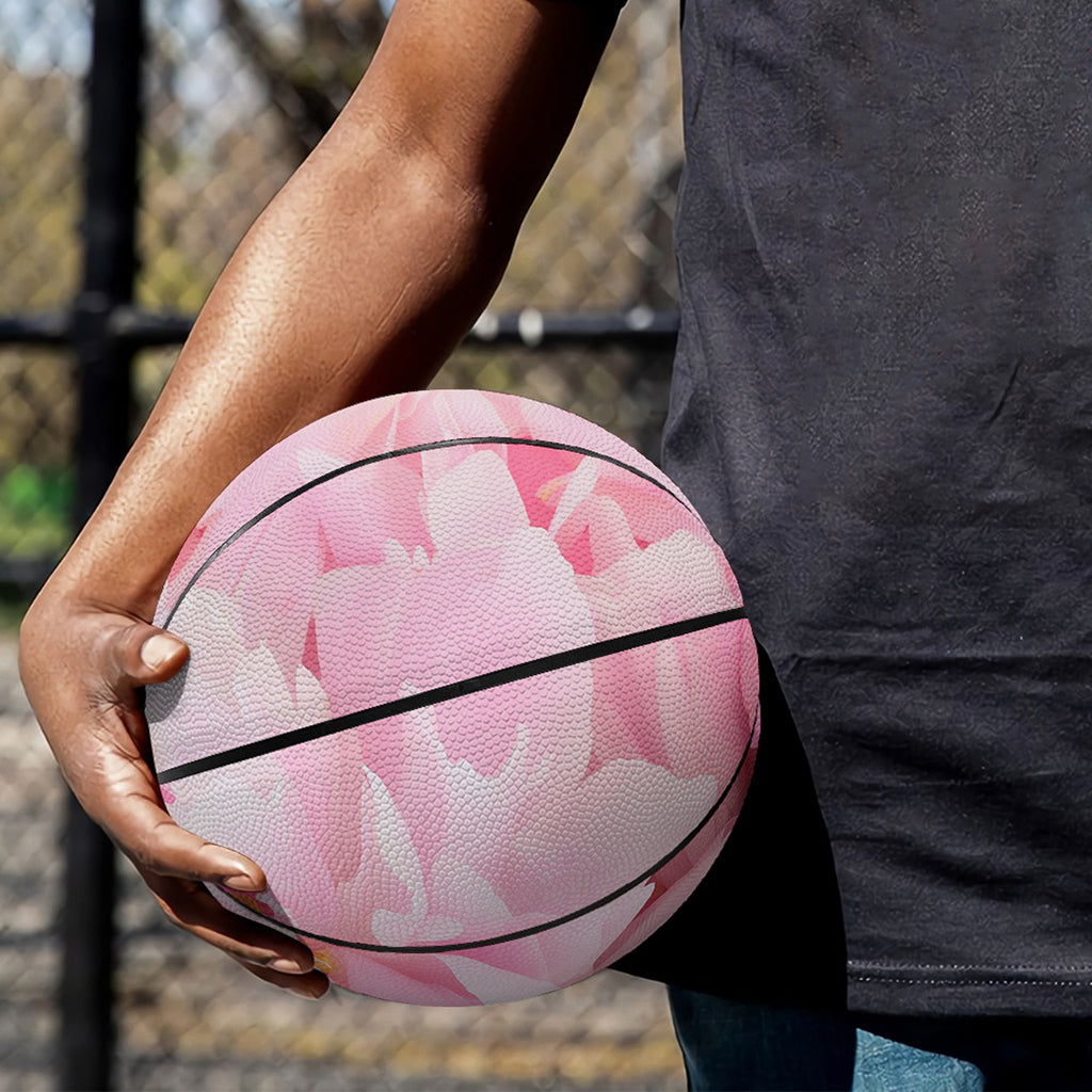 Peony And Rose Print Basketball – GearFrost