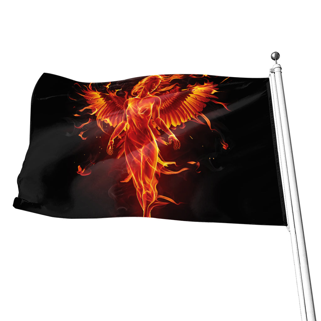 Phoenix Angel Print Flag – GearFrost