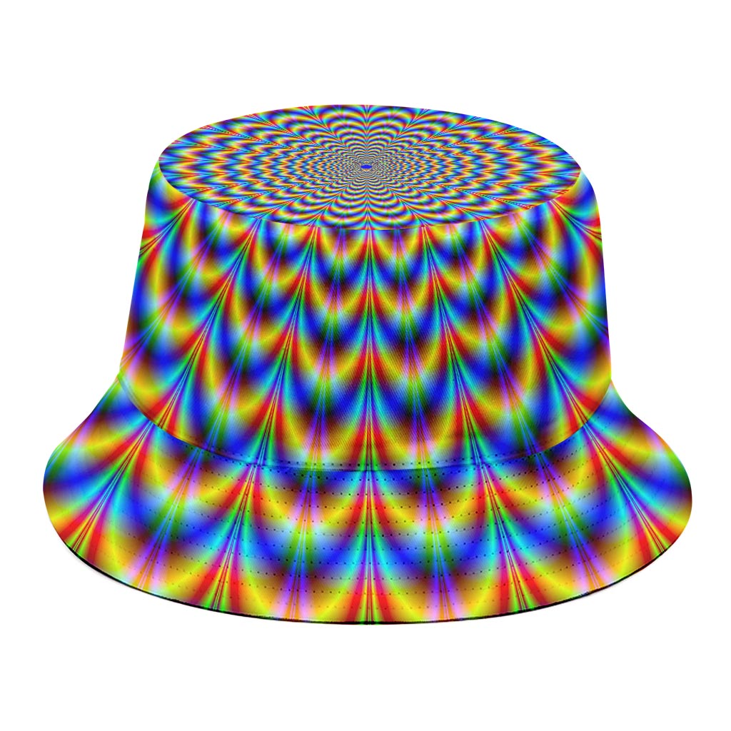 Psychedelic Wave Optical Illusion Bucket Hat – GearFrost