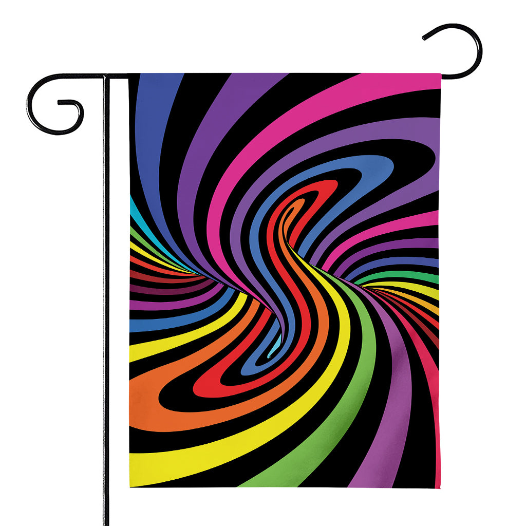 Rainbow Torus Psychedelic Print House Flag – GearFrost