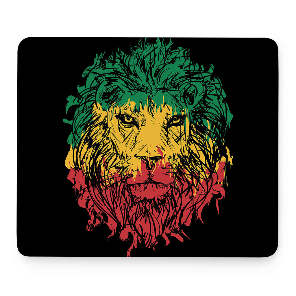Rasta Lion Print Mouse Pad – GearFrost