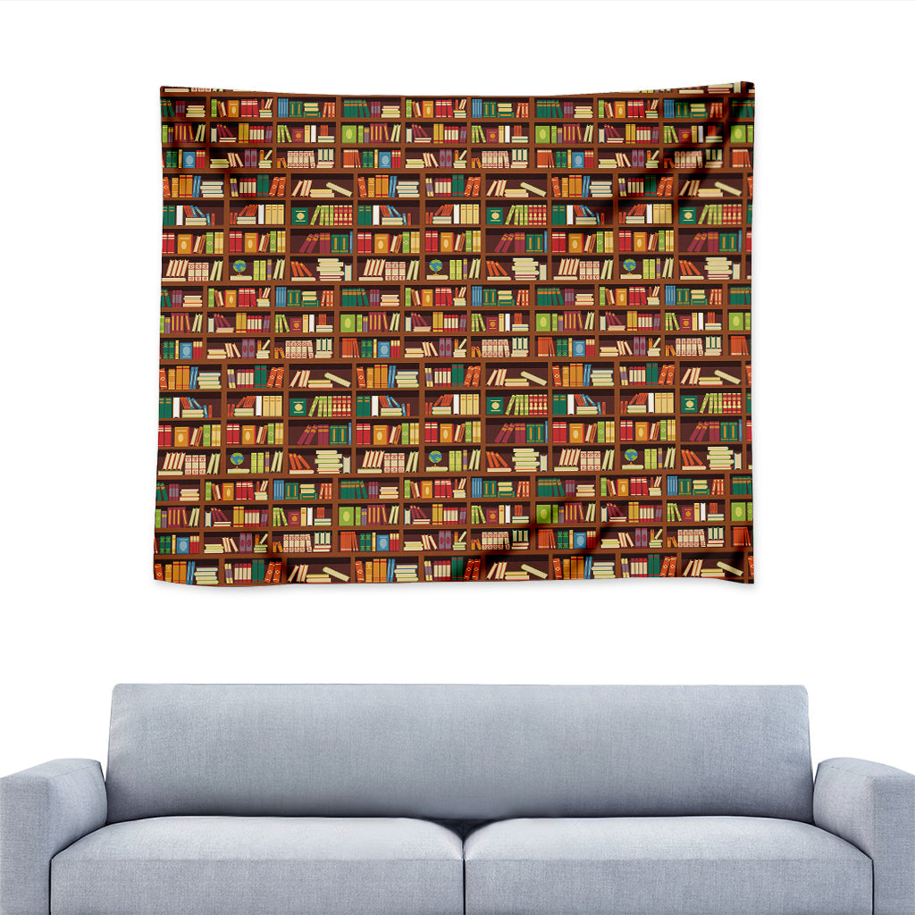 Reading Library Pattern Print Tapestry – GearFrost