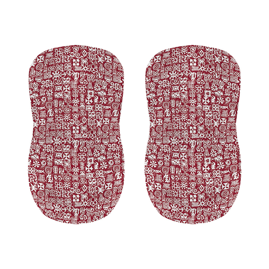 Red African Adinkra Tribe Symbols Bar Stool Covers – GearFrost