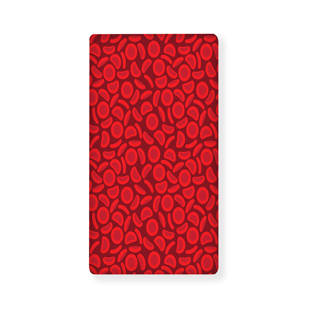Red Blood Cells Pattern Print Baby Crib Sheet – GearFrost