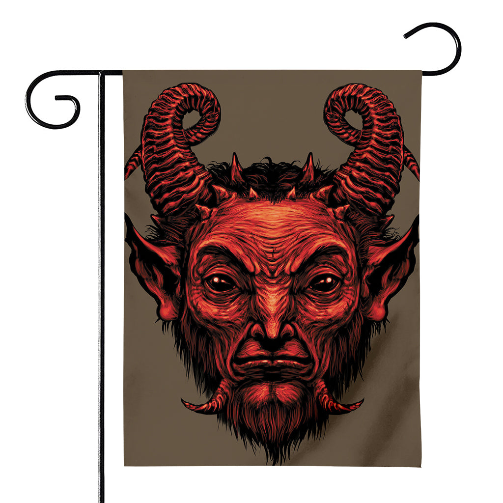 Red Devil Satan Print House Flag – GearFrost