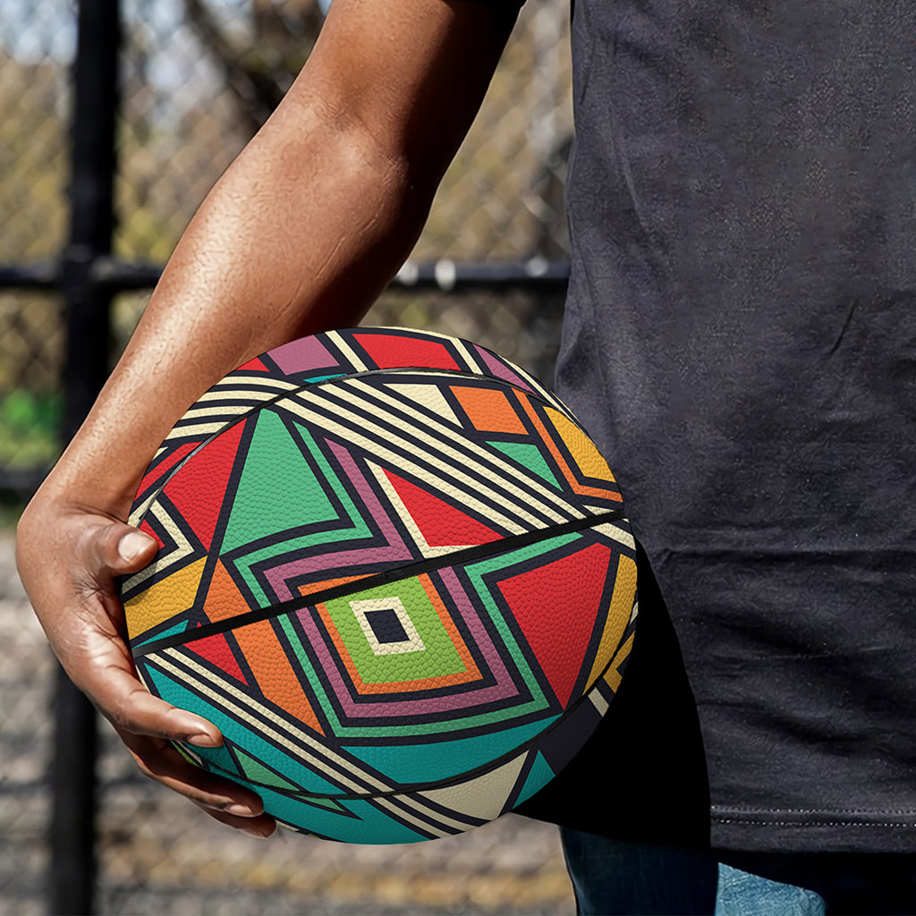 Retro African Ethnic Tribal Print Basketball – GearFrost