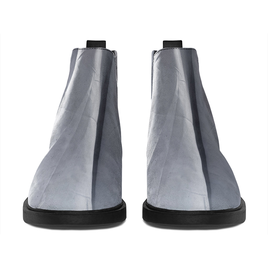 Scary Ghost 3D Print Flat Ankle Boots – GearFrost