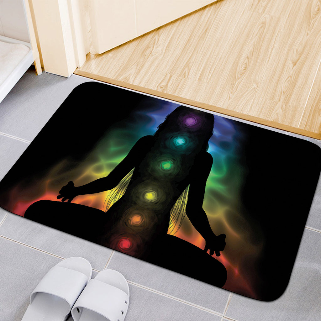 Seven Chakras Aura Print Indoor Door Mat – GearFrost