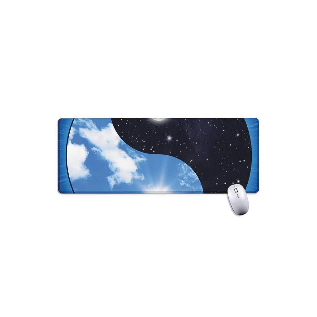 Sky And Space Yin Yang Print Extended Mouse Pad – GearFrost