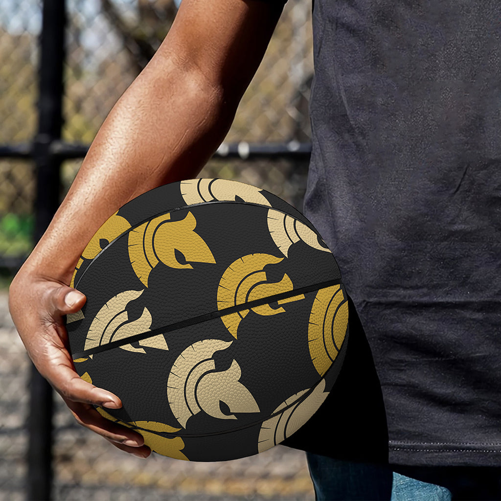 Spartan Warrior Helmet Pattern Print Basketball – GearFrost