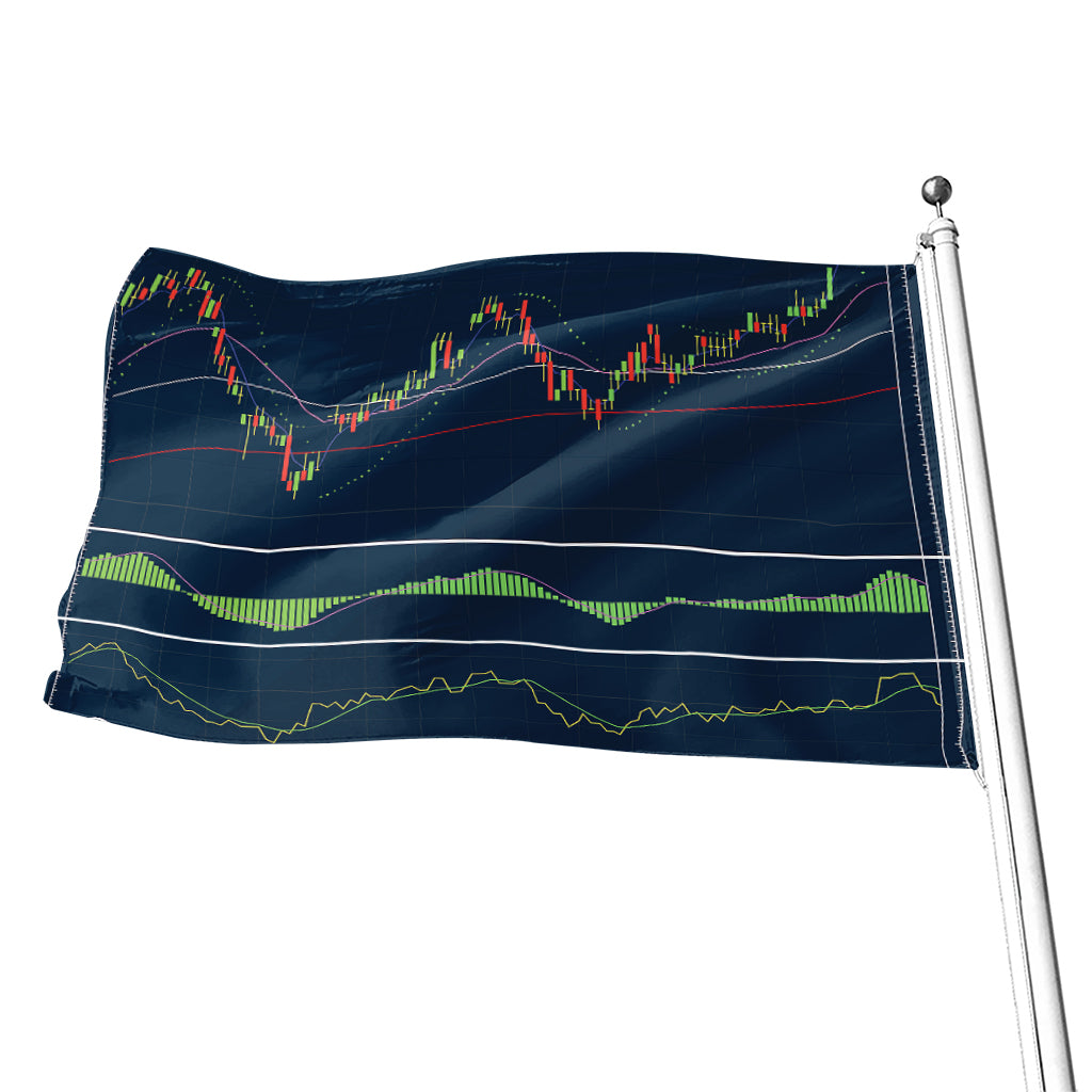Stock Candlestick And Indicators Print Flag – GearFrost