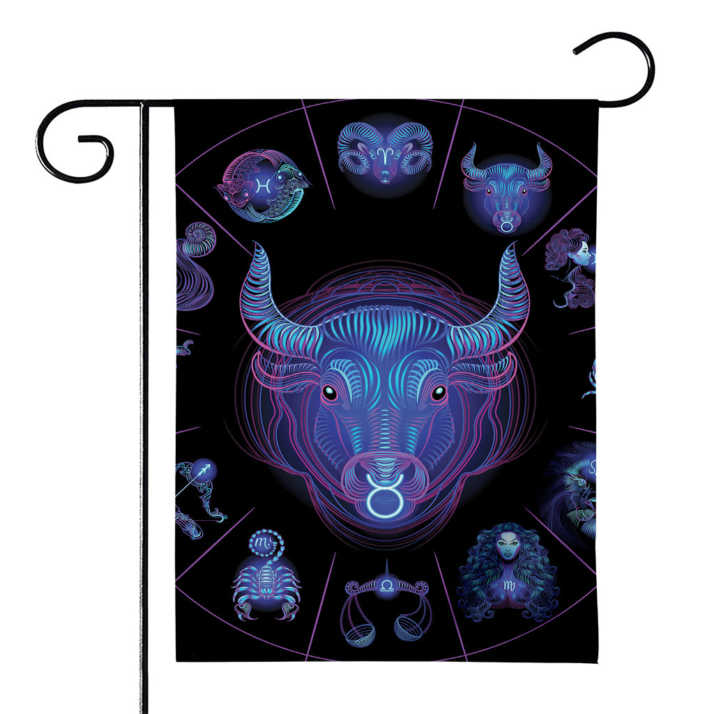Taurus And Astrological Signs Print House Flag – GearFrost