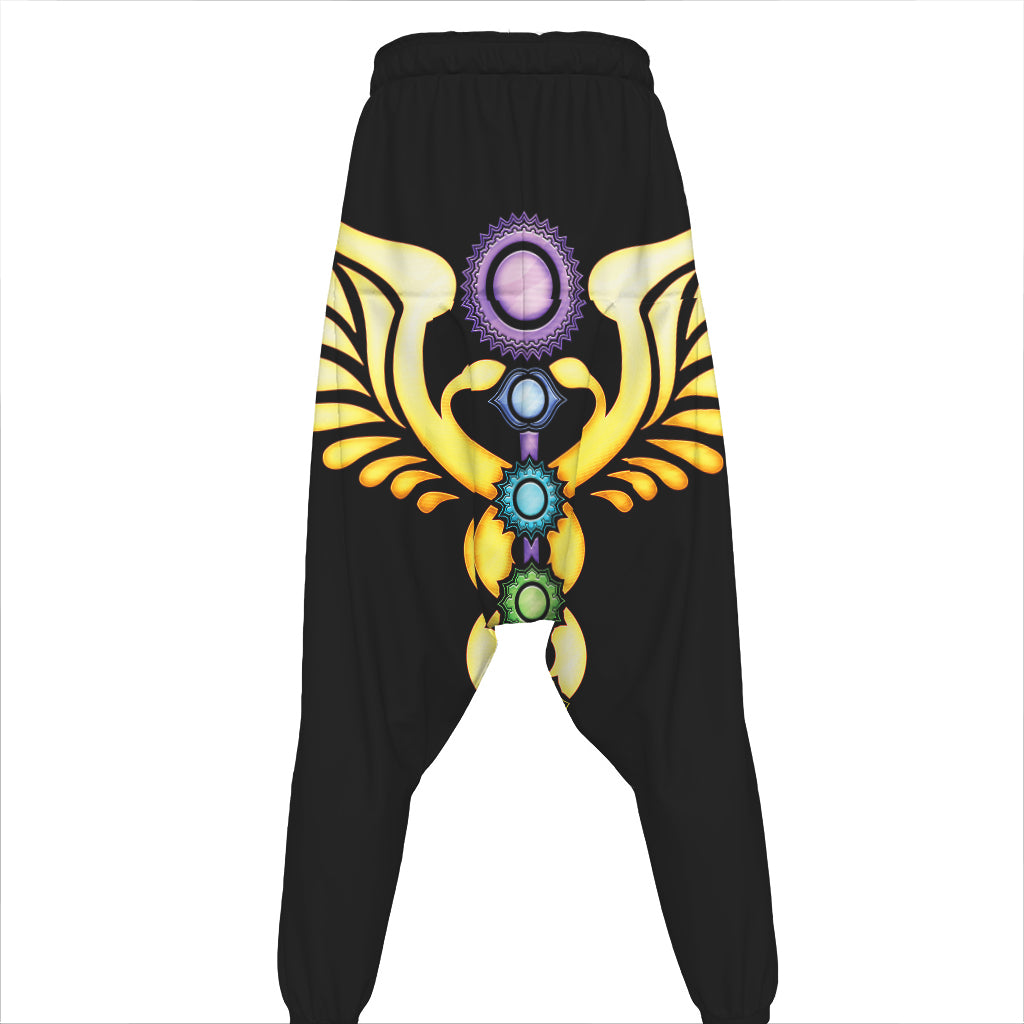 The Seven Chakras Caduceus Print Hammer Pants – GearFrost