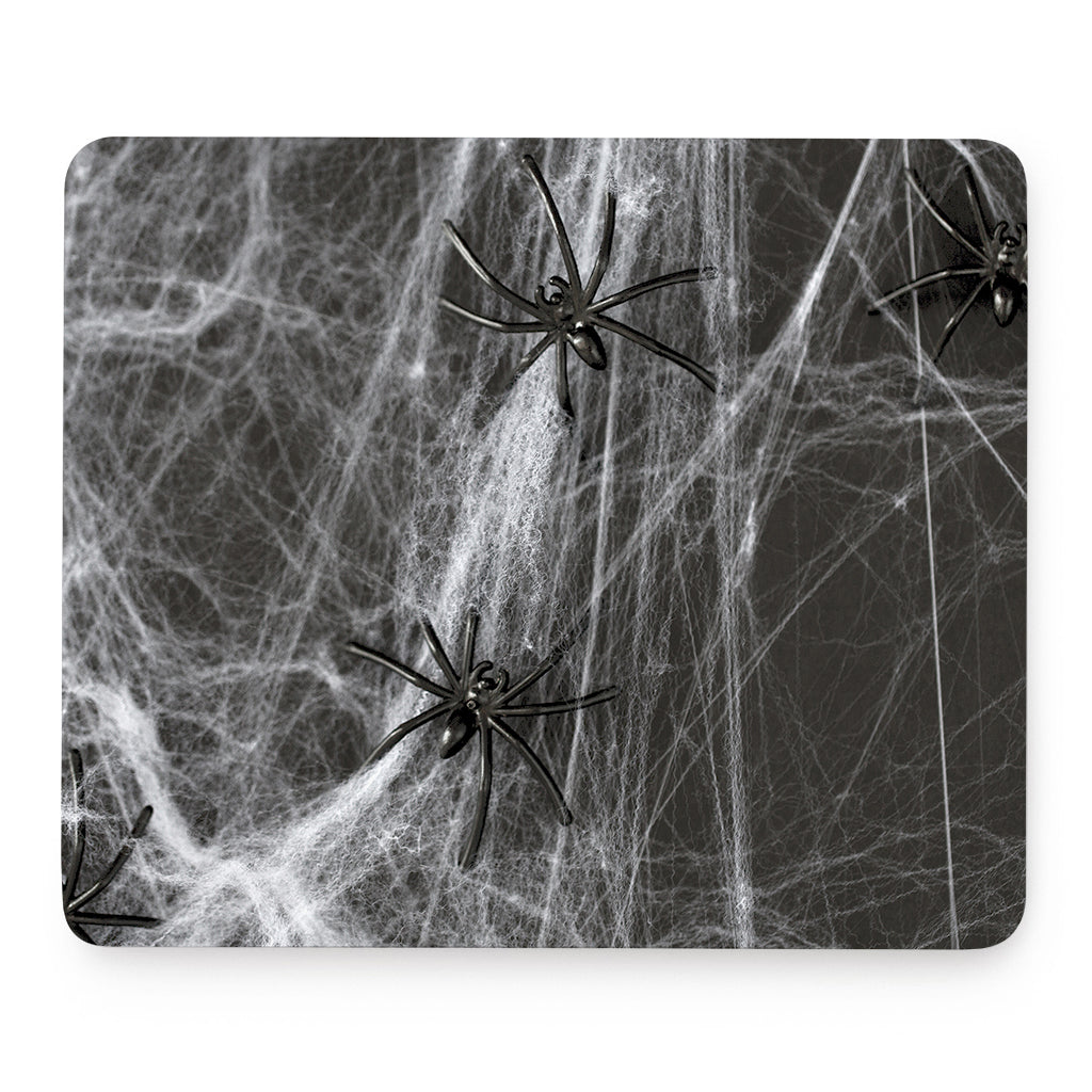 Toy Spiders And Cobweb Print Mouse Pad – GearFrost