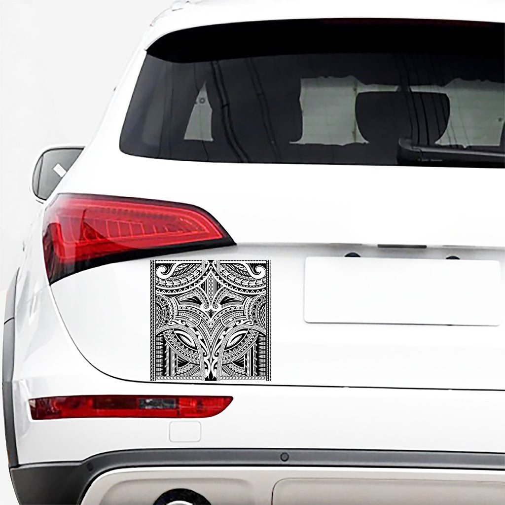 Tribal Maori Polynesian Tattoo Print Car Sticker – GearFrost