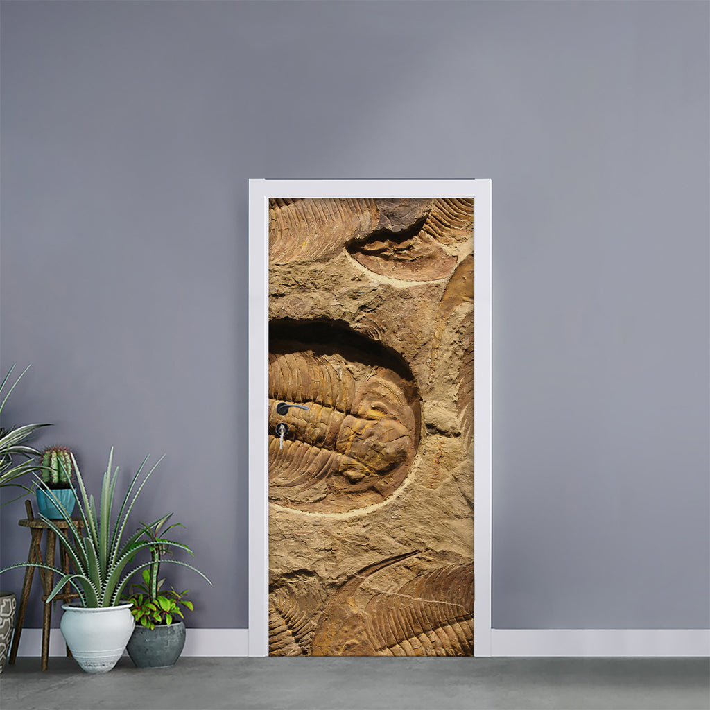 Trilobite Fossil Print Door Sticker – GearFrost