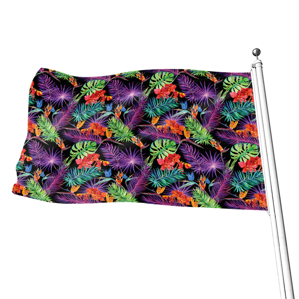 Tropical Hawaiian Jungle Print Flag – GearFrost