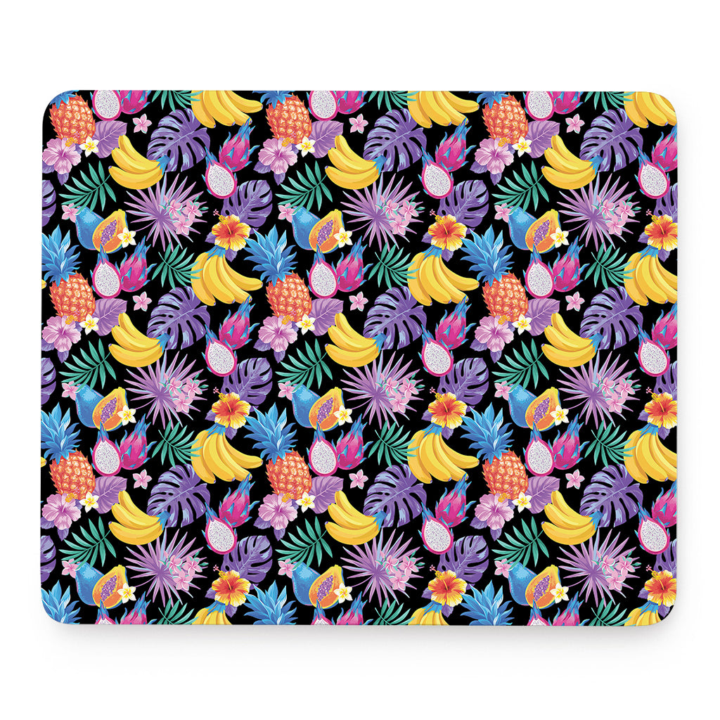 Tropical Palm And Hawaiian Fruits Print Mouse Pad – GearFrost