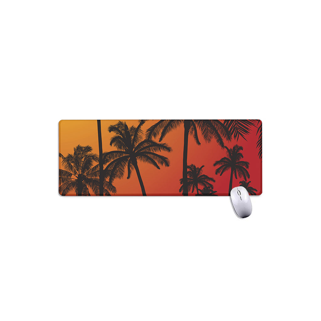 Tropical Palm Tree Sunset Print Extended Mouse Pad – GearFrost