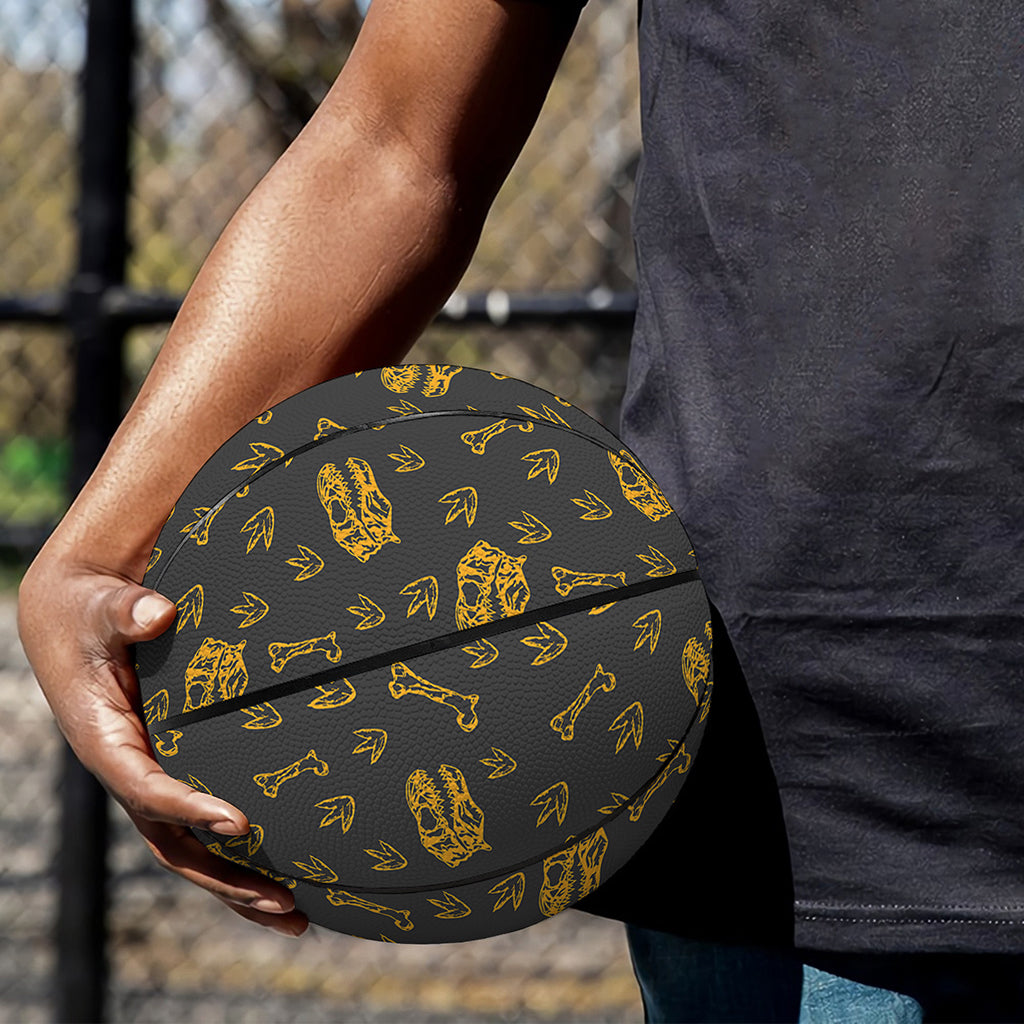 Tyrannosaurus Dino Fossil Pattern Print Basketball – GearFrost