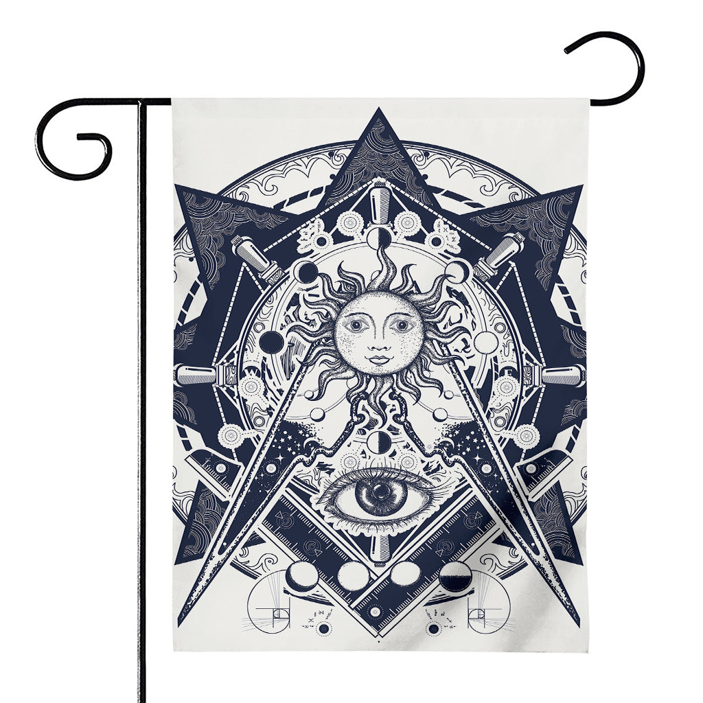 Vintage Masonic Freemasonry Print House Flag – GearFrost
