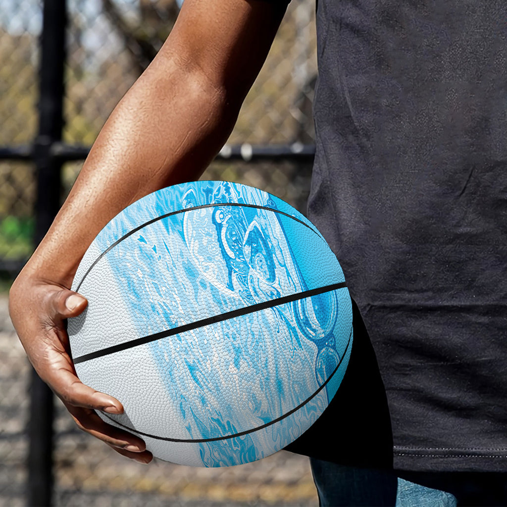 Water Wave Print Basketball – GearFrost