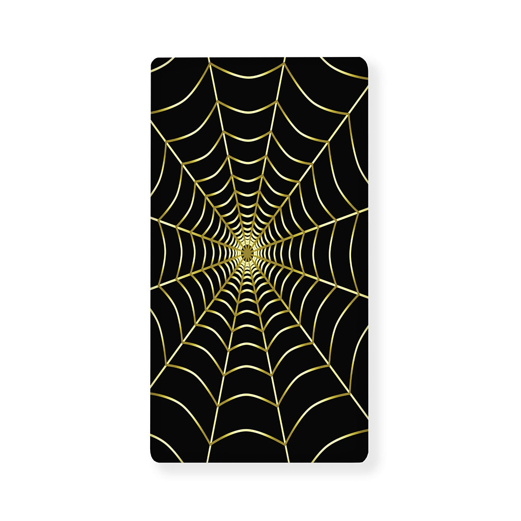 Yellow Cobweb Print Baby Crib Sheet – GearFrost