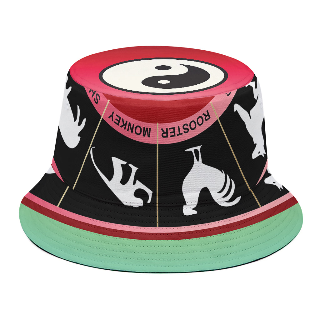 Yin Yang Chinese Zodiac Signs Print Bucket Hat – GearFrost