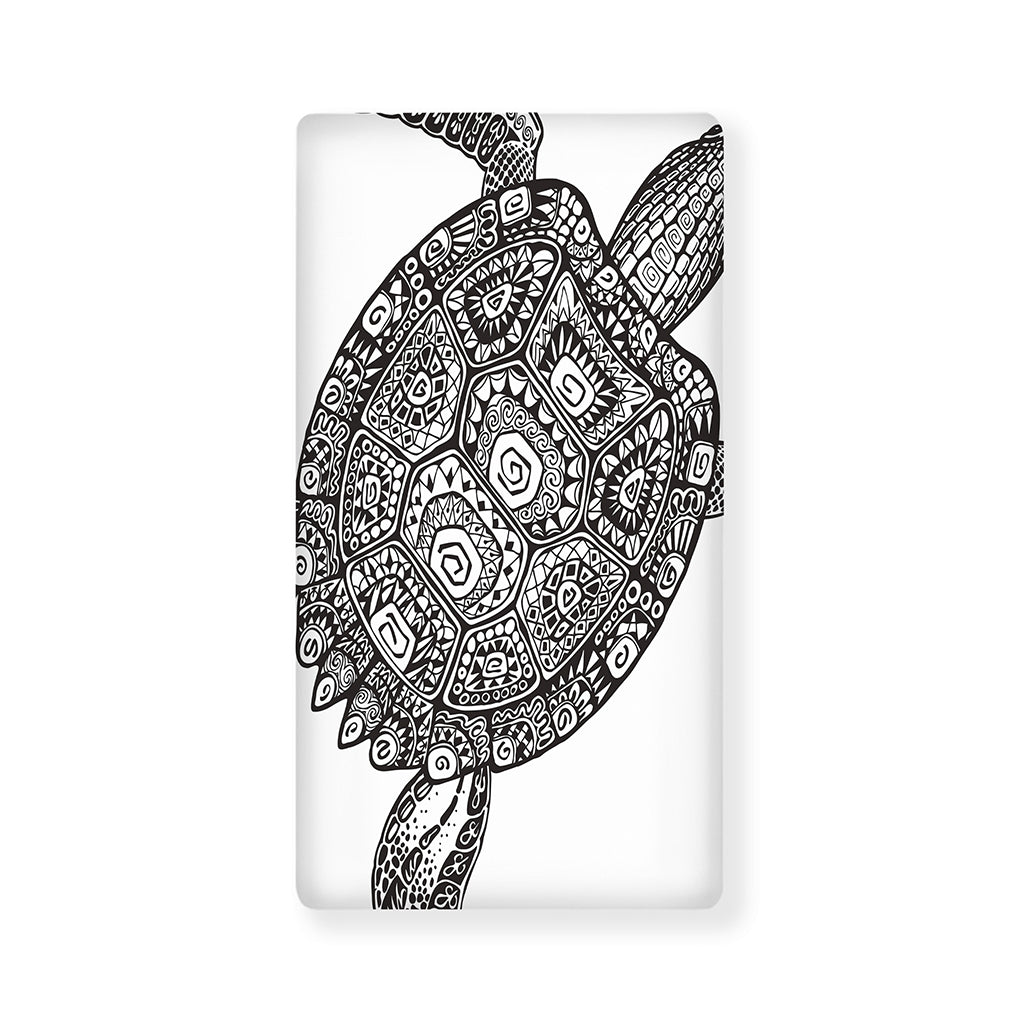Zentangle Sea Turtle Print Baby Crib Sheet – GearFrost