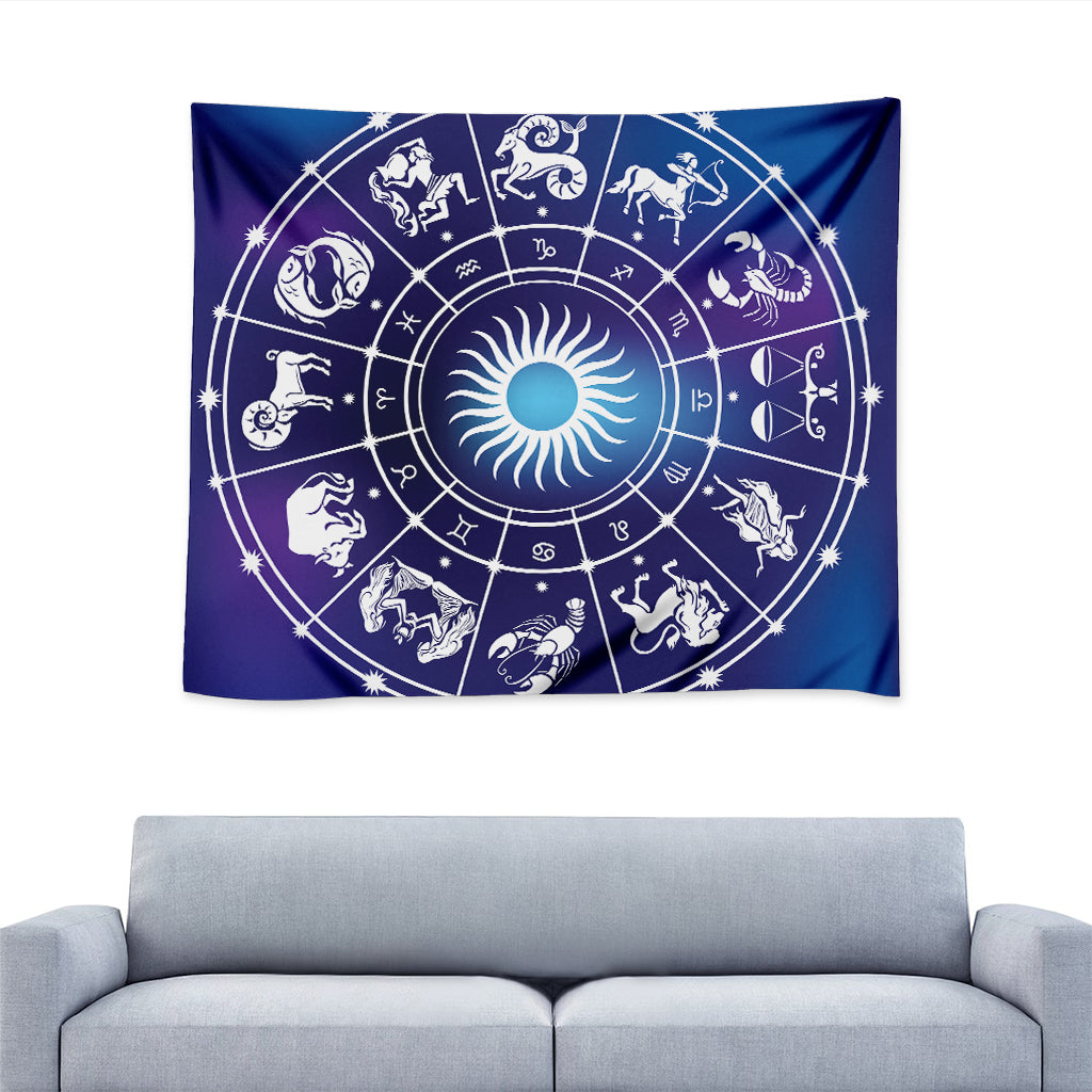 Zodiac Horoscopes Print Tapestry – GearFrost