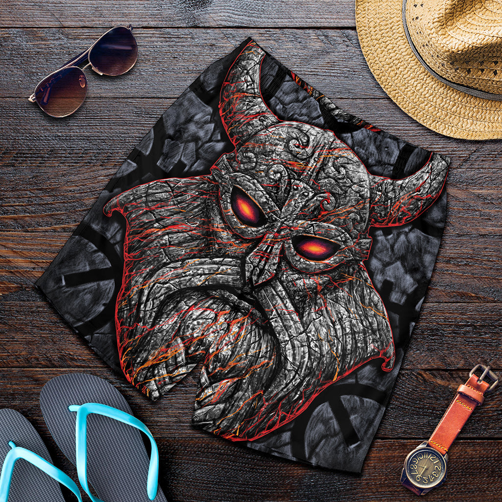 Ancient Viking Norse God Odin Print Men's Shorts – GearFrost