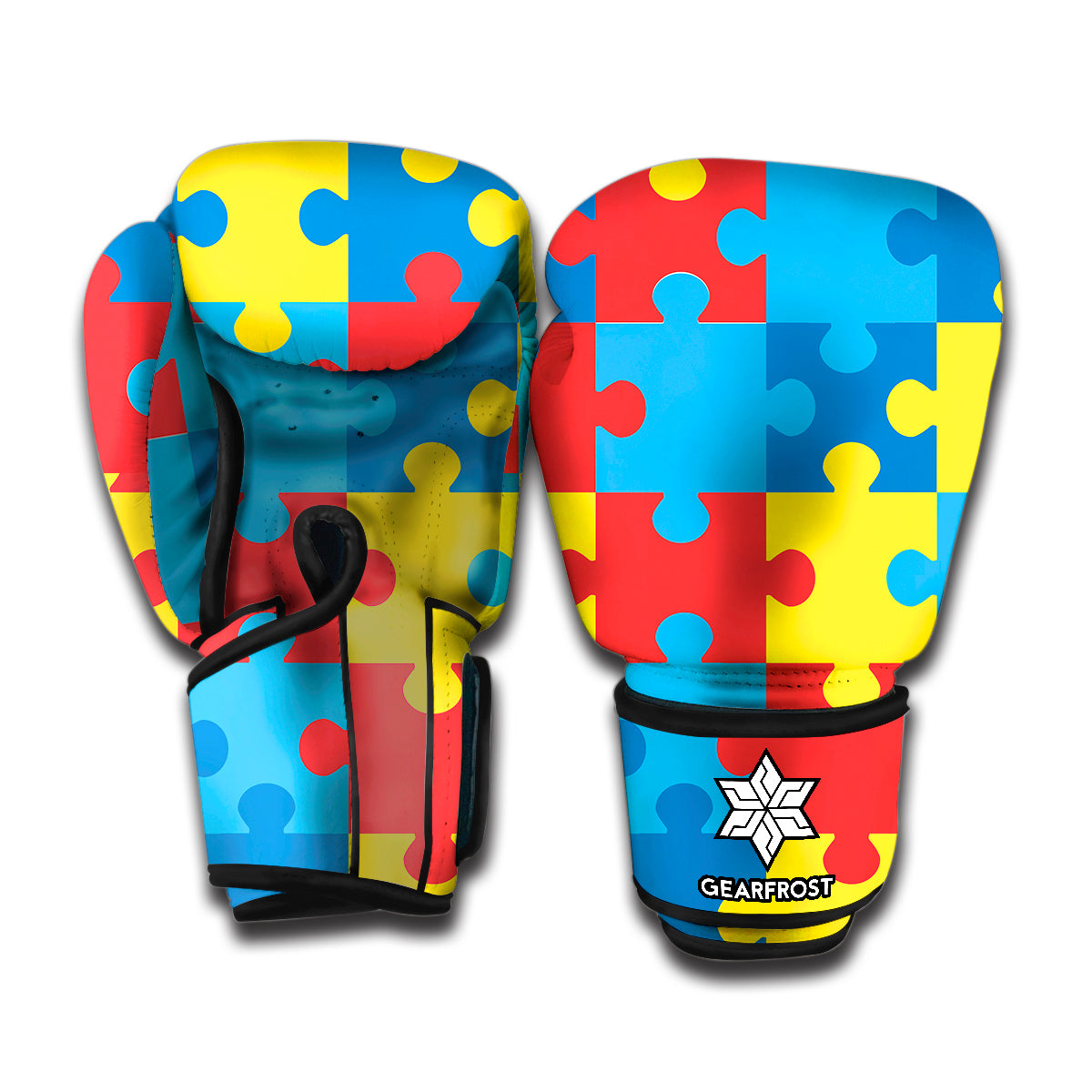 Autism Awareness Pattern Print Boxing Gloves – GearFrost