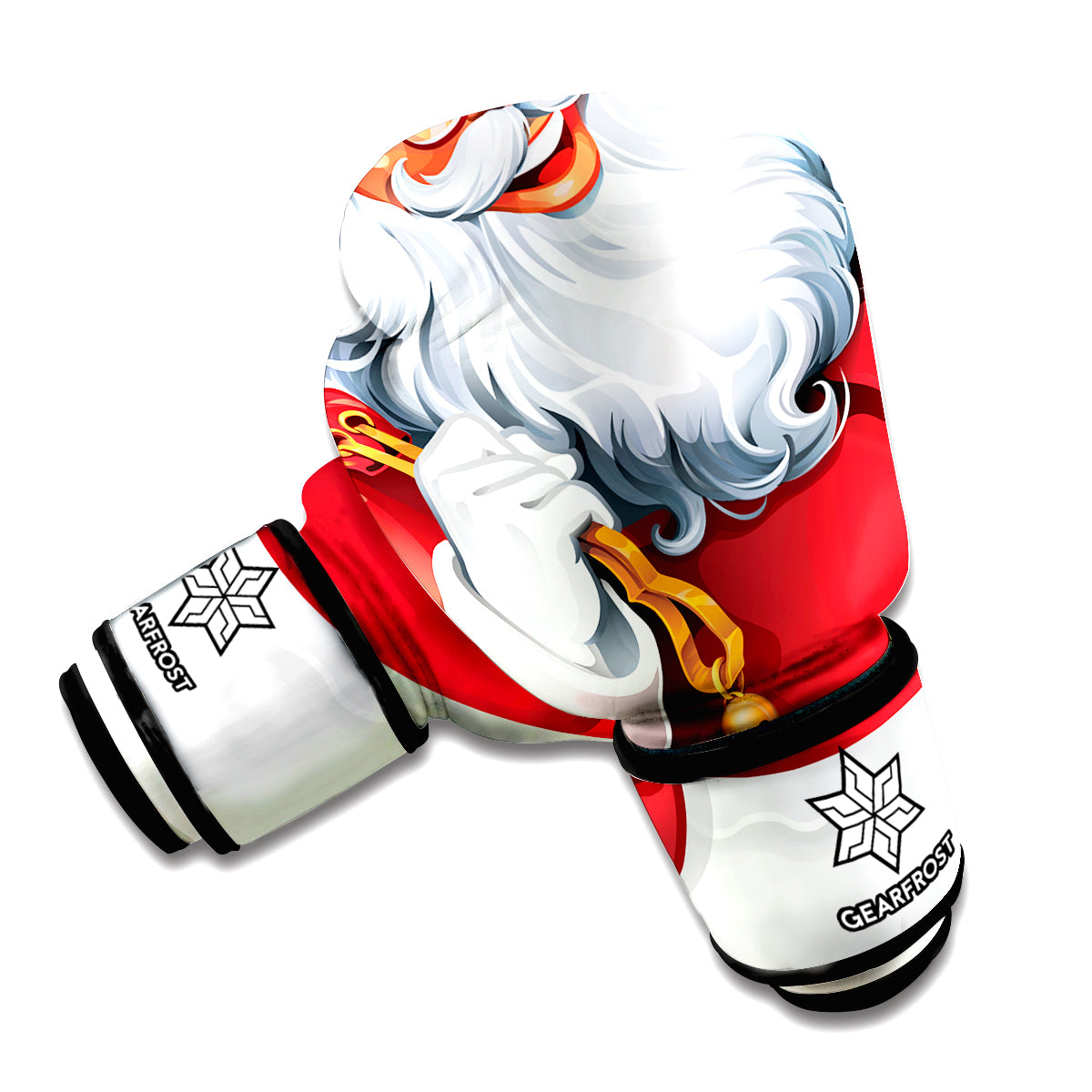 Cartoon Santa Claus Print Boxing Gloves – GearFrost