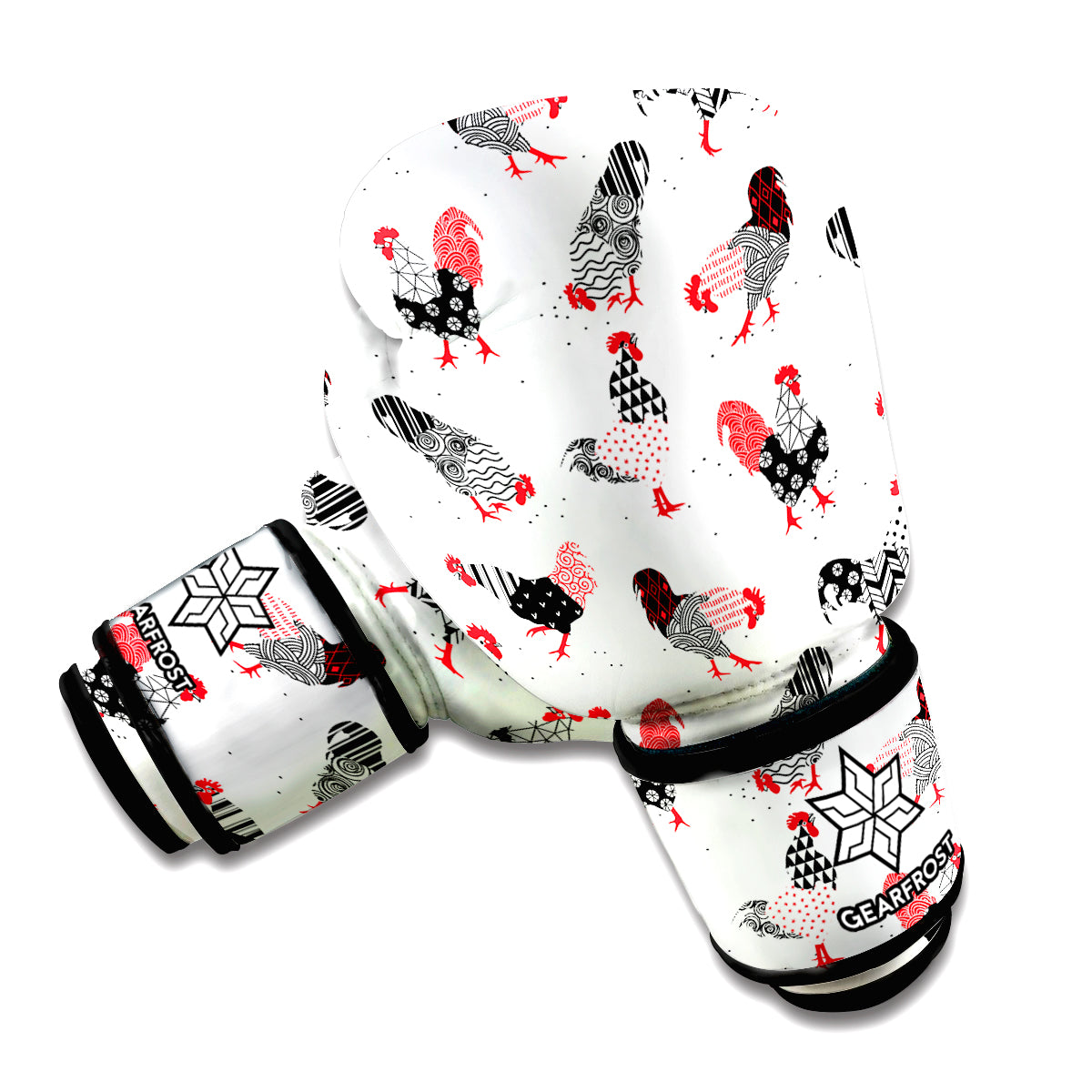 Exotic Chicken Pattern Print Boxing Gloves – GearFrost