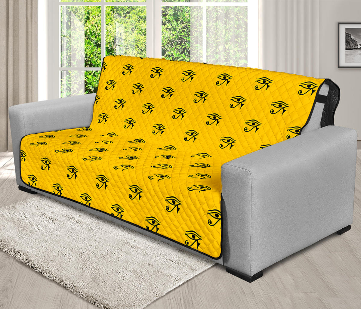 Eye Of Horus Symbol Pattern Print Futon Protector – GearFrost